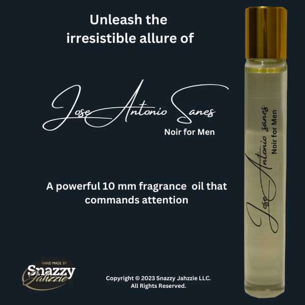 JOSE ANTONIO SANES BY SNAZZY JAHZZIE (Noir for Men)